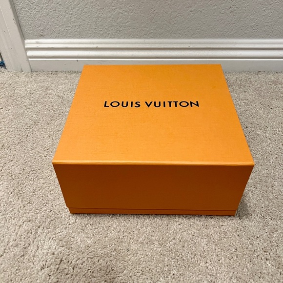 Louis Vuitton | Other | Louis Vuitton Orange Square Gift Box | Poshmark